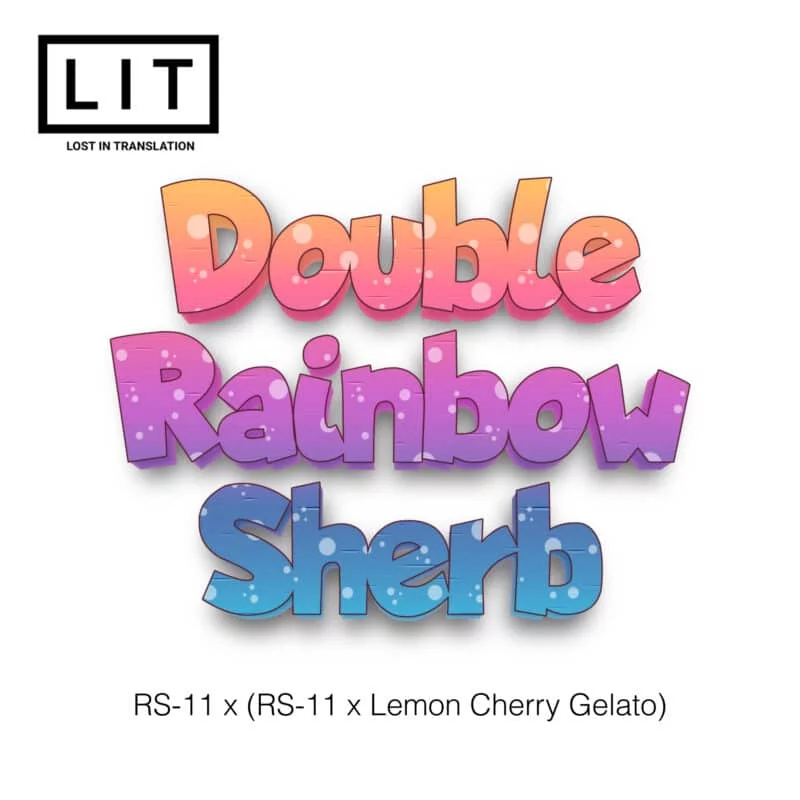 Double Rainbow Sherb (F) [LEMON CHERRY SHERBERT DROP] – North Atlantic ...